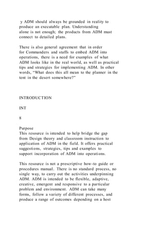 Produced ByUnited States Army School of Advanced M | DOCX
