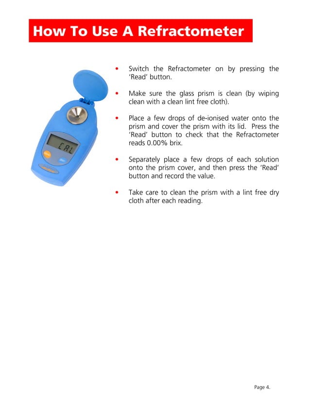 Produced foam test kit manual methology statement | PDF | Chemistry ...