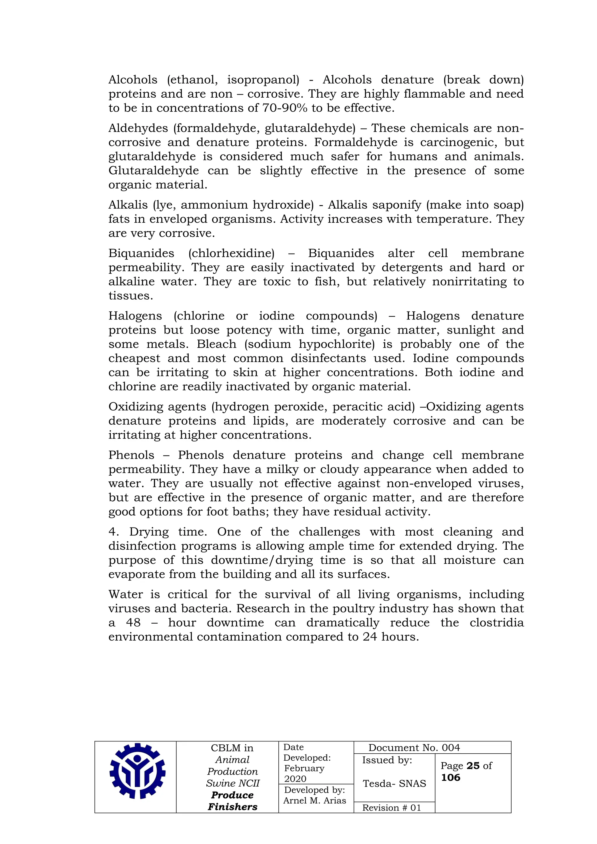 Copetency based learning materials PRODUCE FINISHERS-FINAL | DOCX