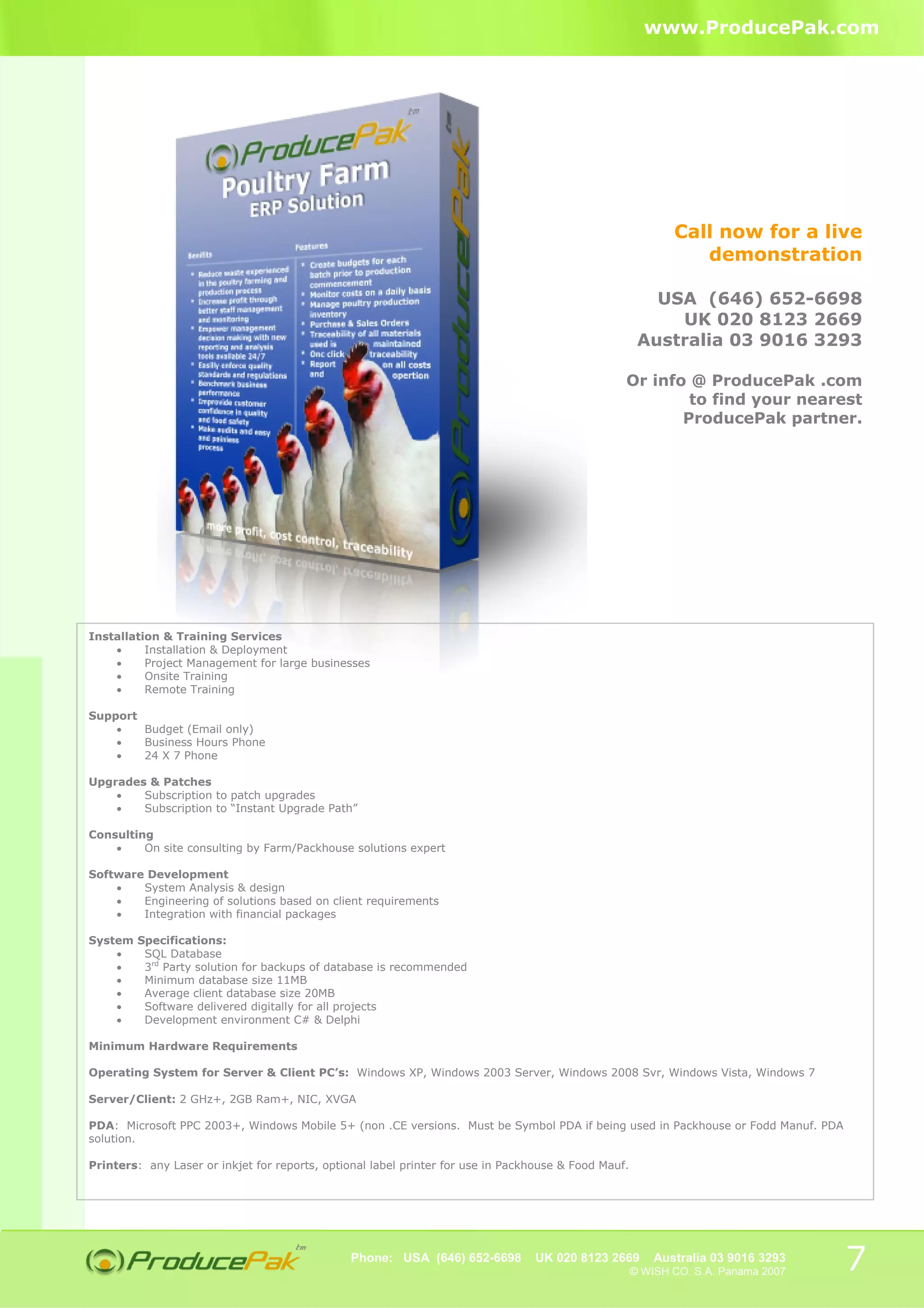 Produce pakpoultry | PDF