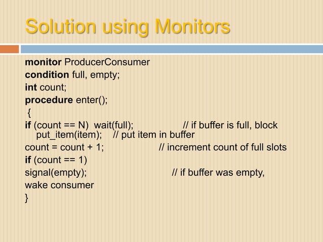 Producer consumer | PPTX