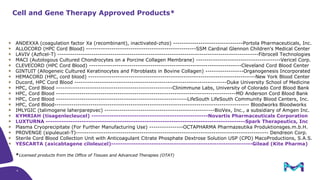 Promises and Challenges of Manufacturing and Testing Viral Producer ...