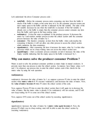 Producer consumer.docx