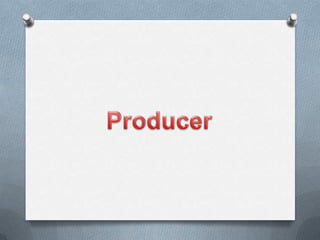 Producer or consumer | PPTX