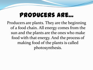CHMSC, Lab. School, Science 6, PRODUCERS | PPT