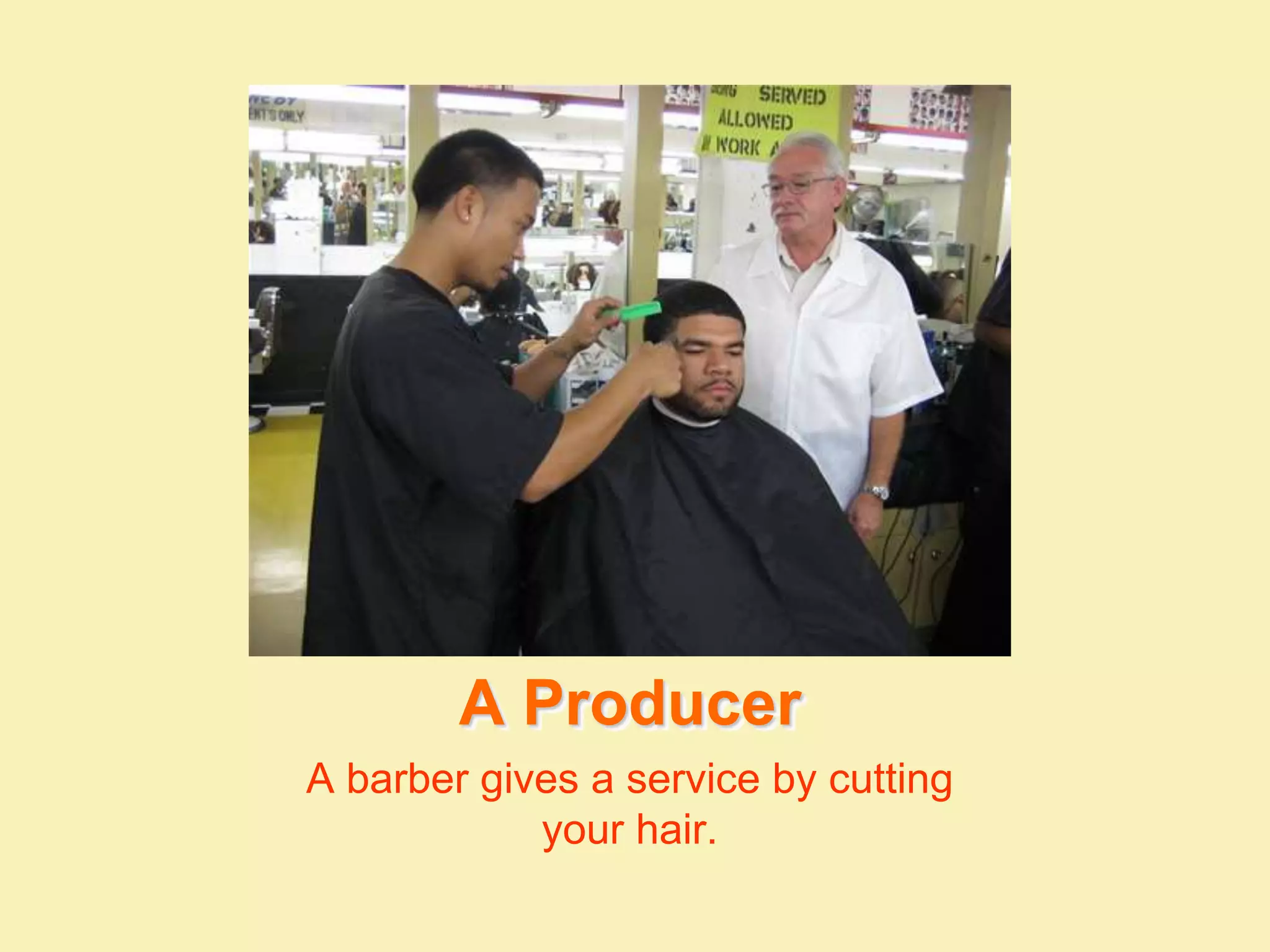 Producers and Consumers | PPTX