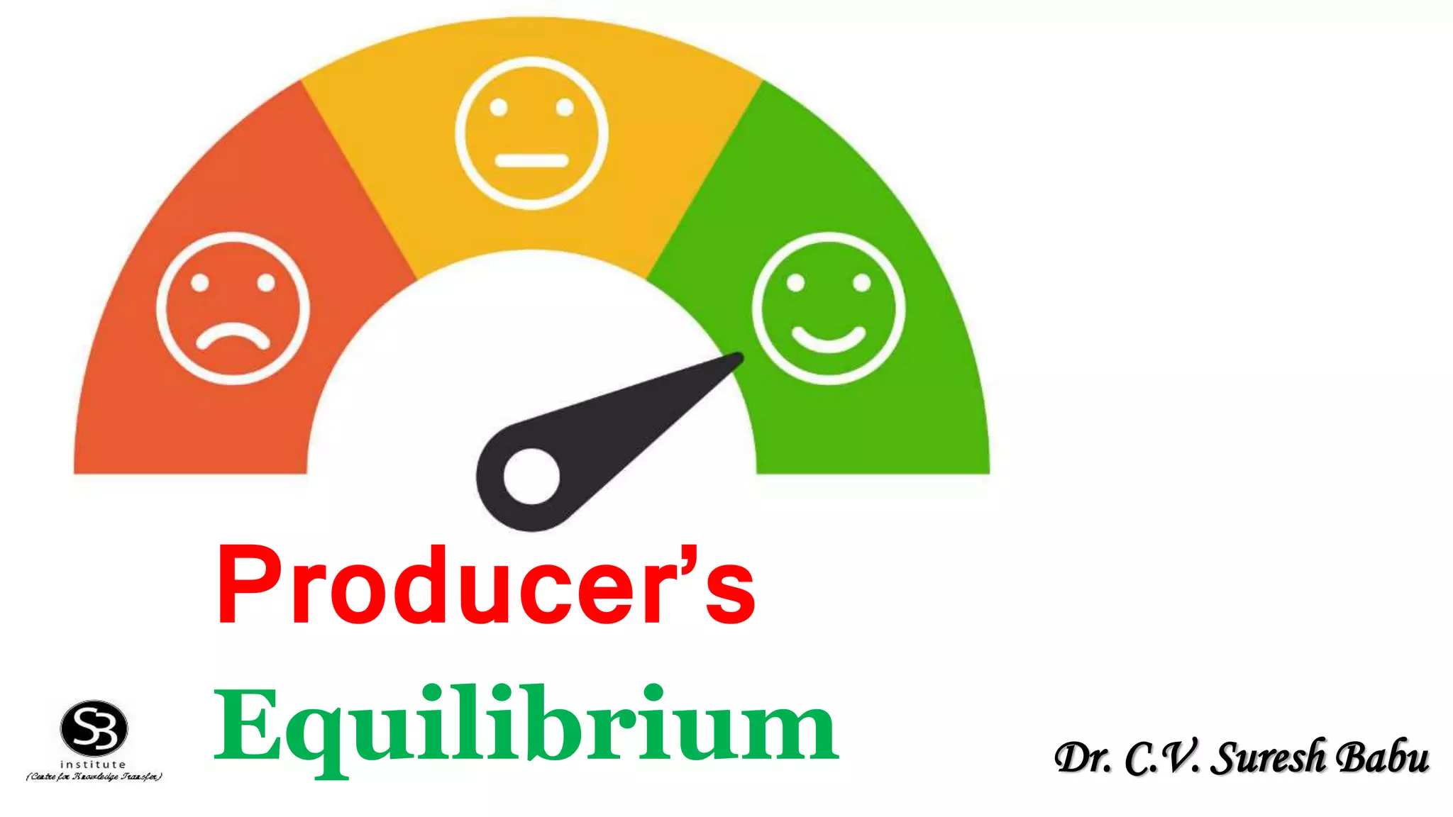 Producers equilibrium | PPT