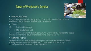 Producers surplus and market structure conduct performance | PPTX
