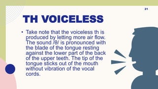 English 9 Produce The English Sounds Correctly & Effectively | PPTX