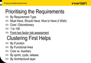 Producing Testable Requirements | PDF