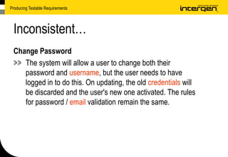 Producing Testable Requirements | PDF