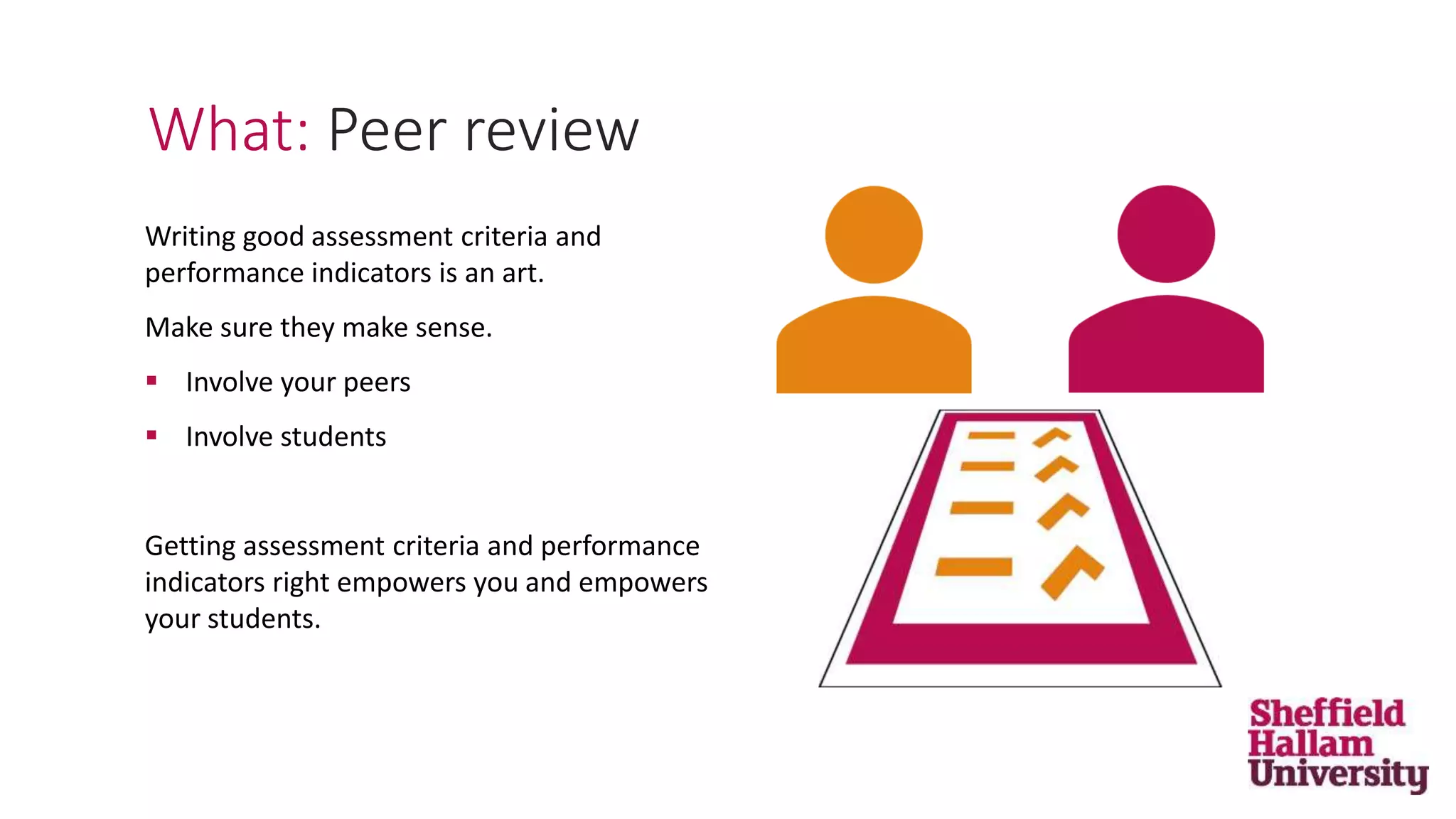 Writing Assessment Criteria and Performance Indicators - what & how? | PPTX