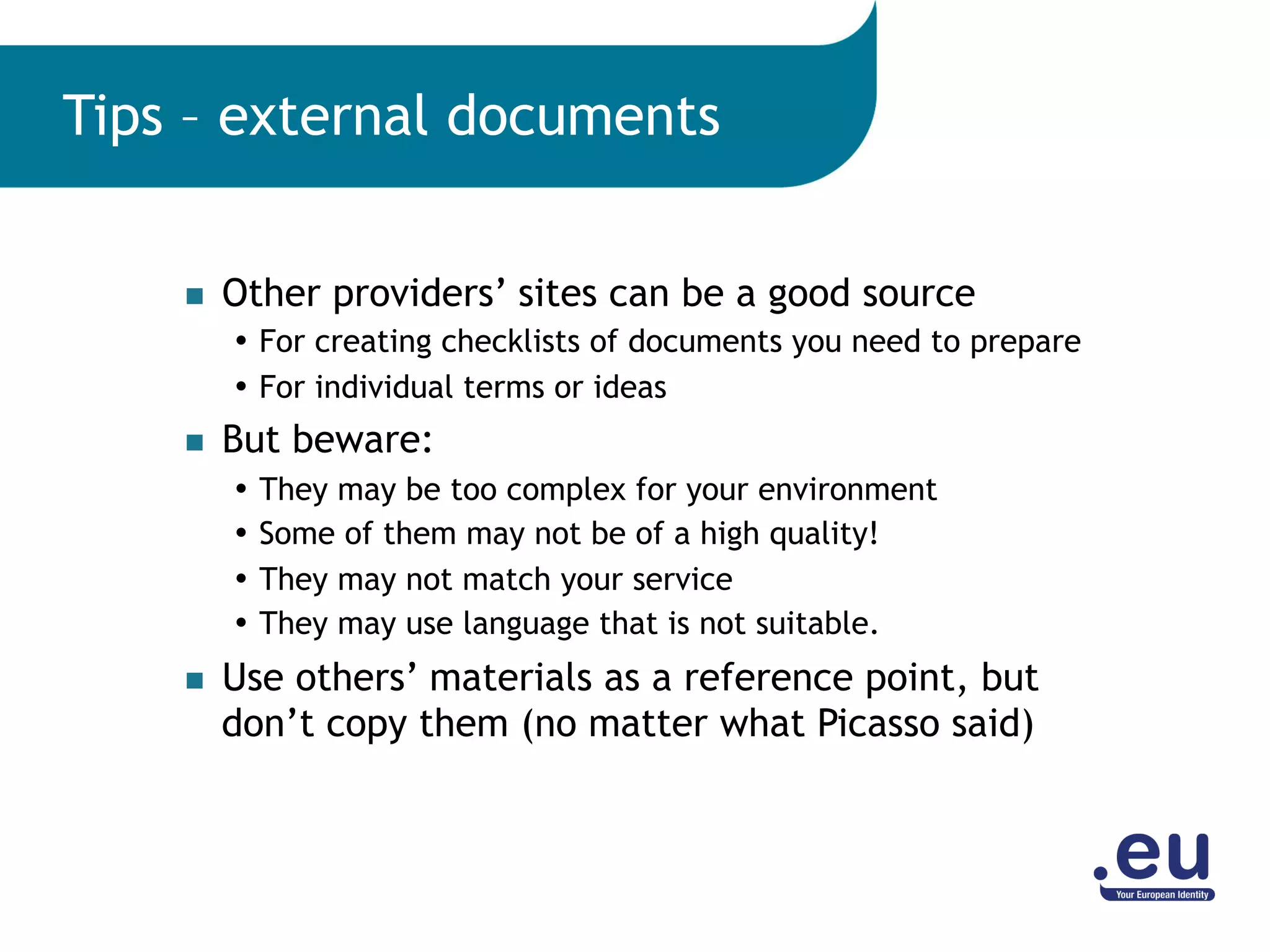 Producing external and internal documents , Emily Tailor | PDF