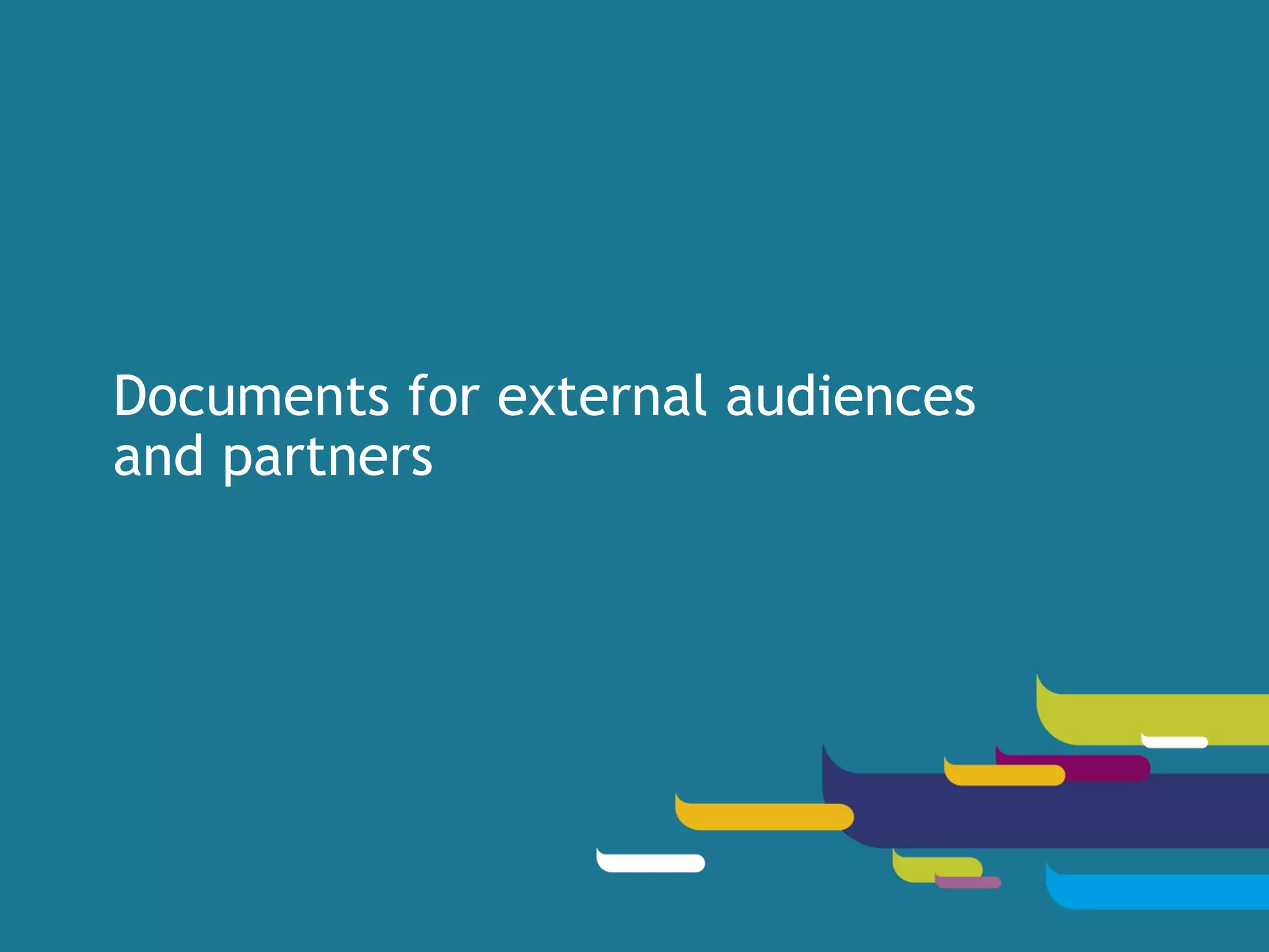 Producing external and internal documents , Emily Tailor | PDF