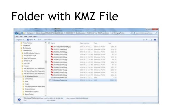Producing KMZ Files With Geotagged Photos