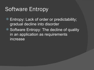 Producing Quality Software | PPT