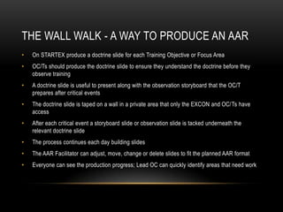 Producing A Staff Level AAR | PPTX