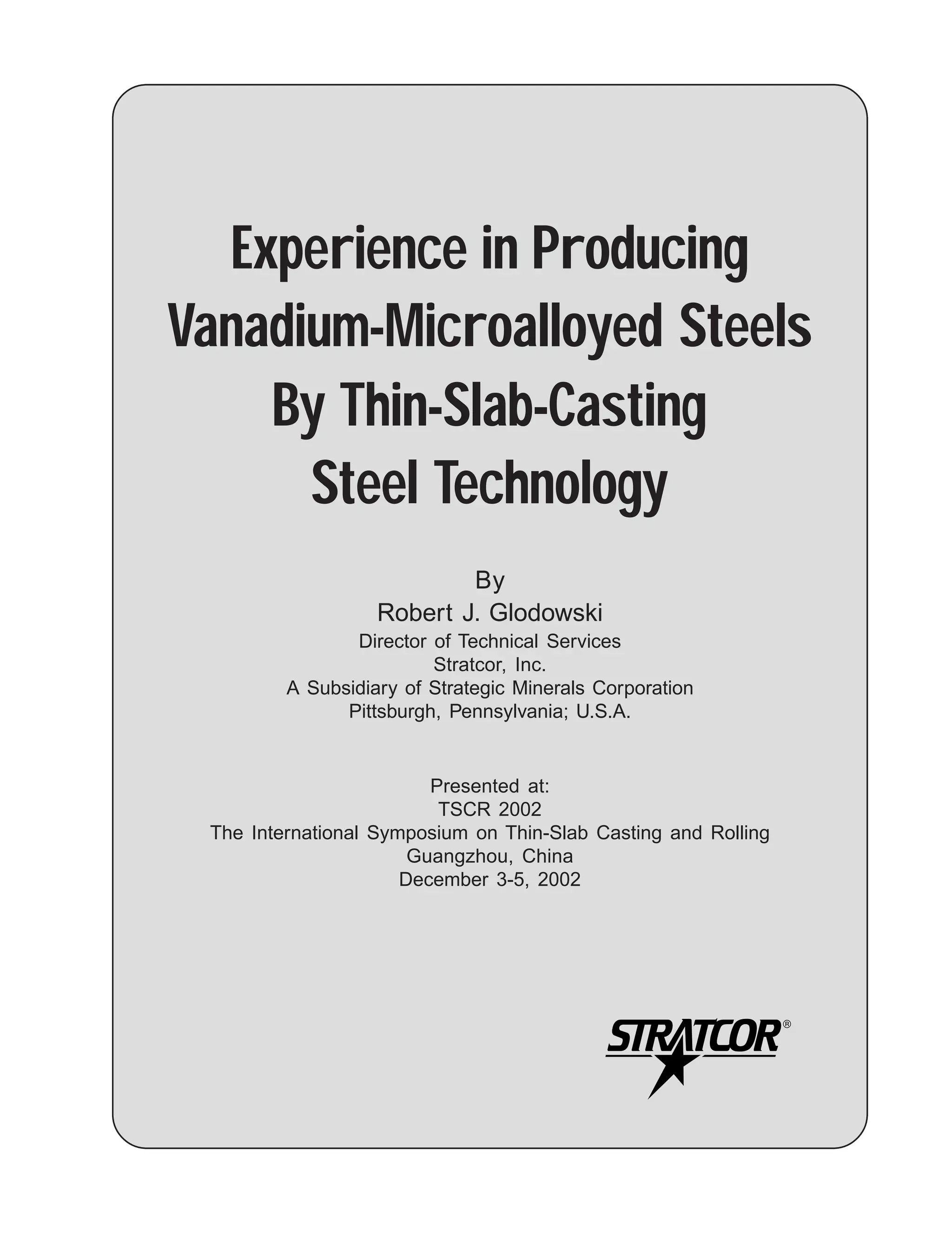 Producing vanadium nitrogen-microalloyed_steels | PDF