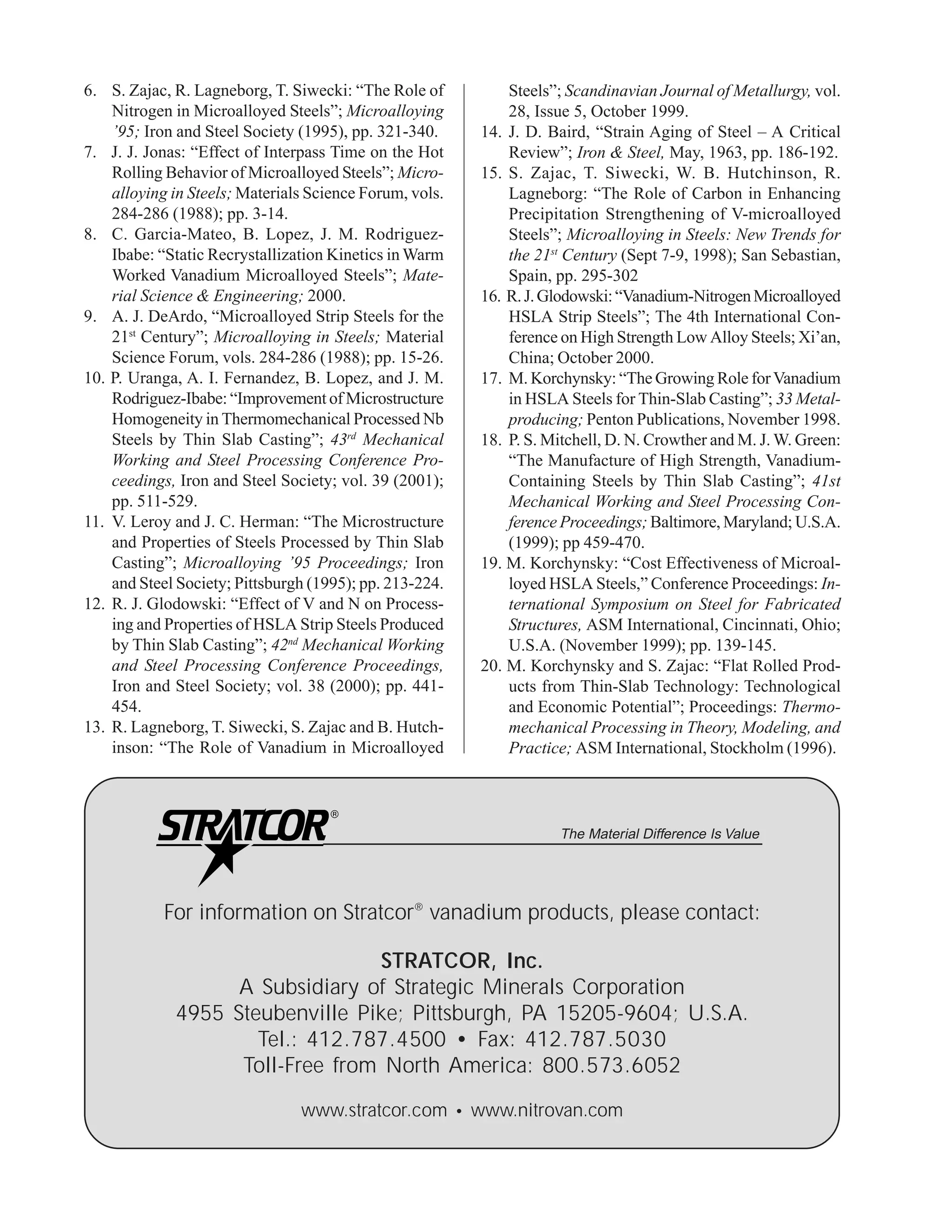 Producing vanadium nitrogen-microalloyed_steels | PDF
