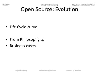 Product: Open Source, Ecosystems, and Intellectual Property issues | PPT