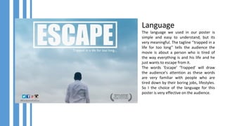 Poster: Image, Design, Language | PPT