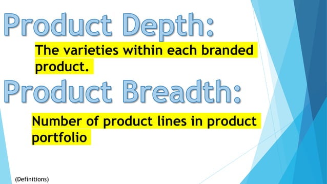 Product (Product Portfolio, Branding, USP, Product Depth and Breadth ...