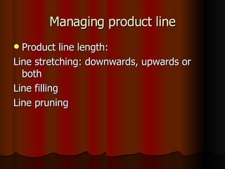 Product And Product Lines 8 | PPT | Business | Business and Finance
