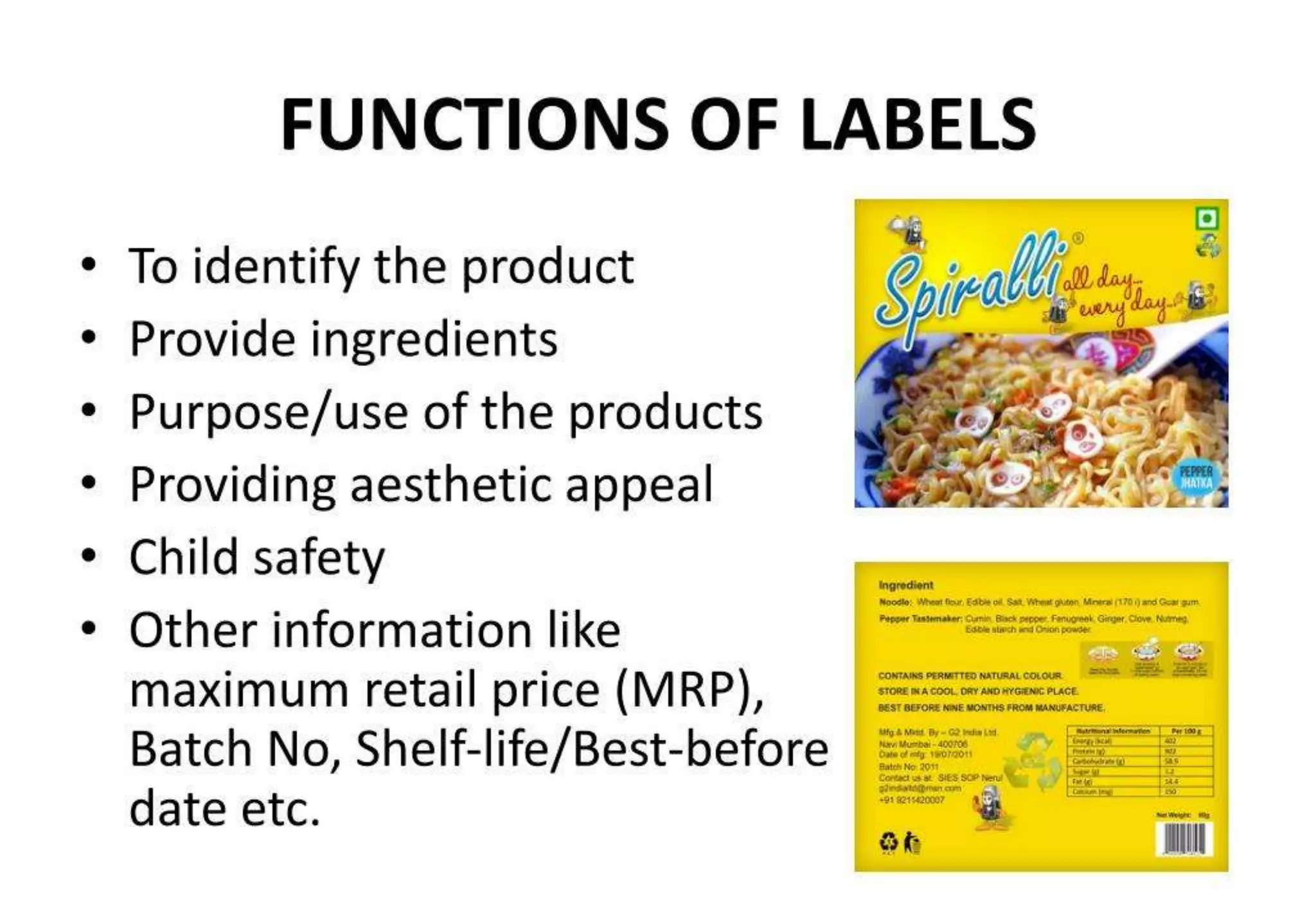 PRODUCT - BRANDING, PACKAGING AND LABELLING.pptx