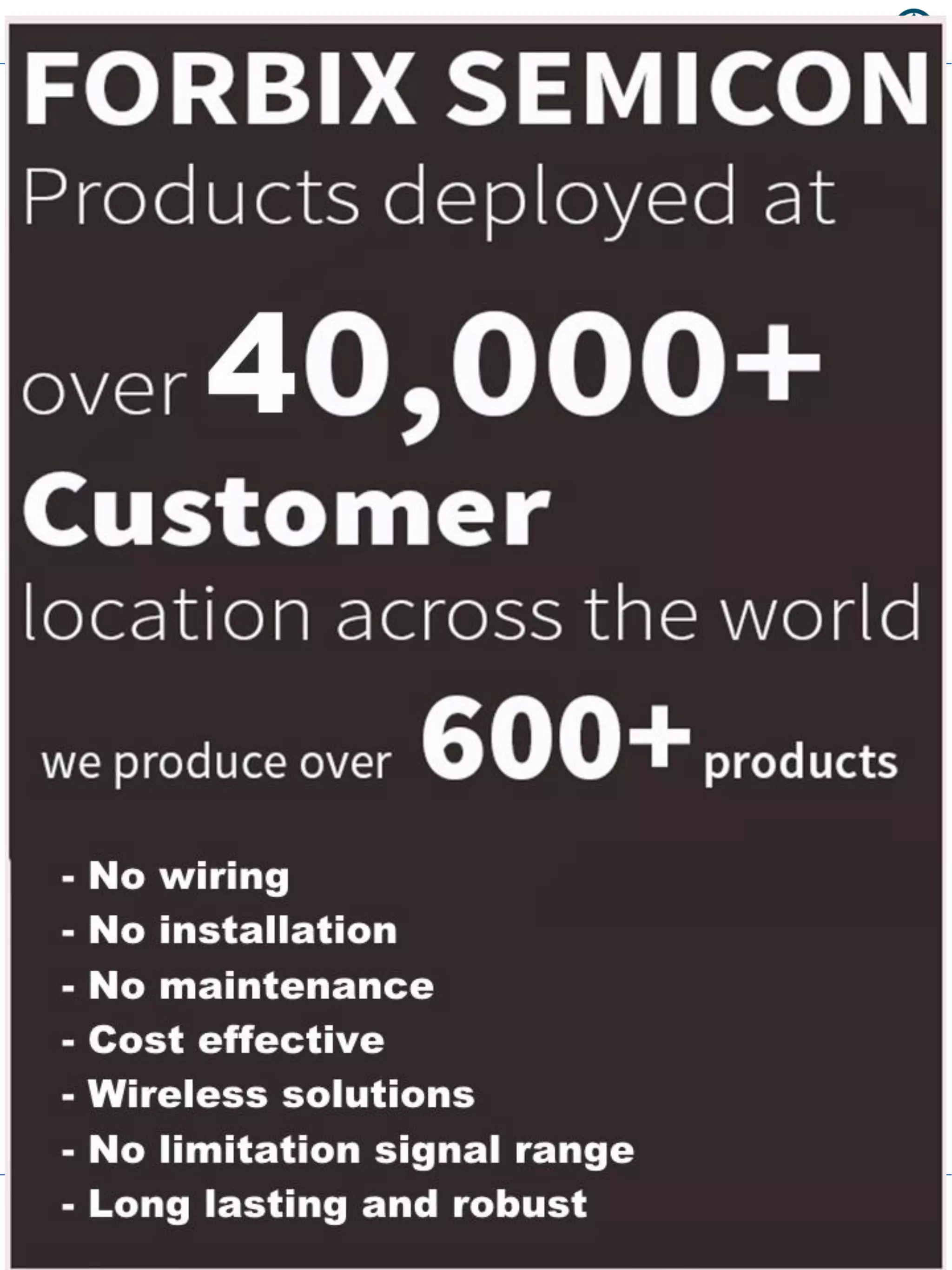 FORBIX SEMICON Product brochure | PDF