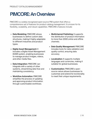 Product Catalog Management- Challenges and Importance | PDF