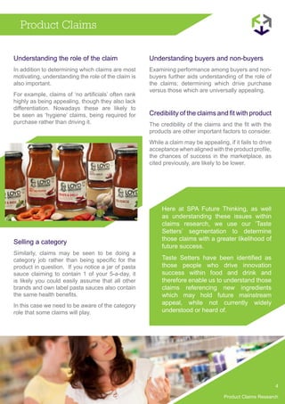 Product claims | PDF