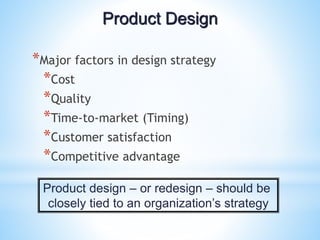 Product Design Report | PPTX