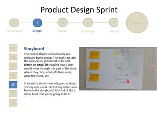 Product Design Sprint | PPTX