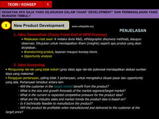 Product Development (Indonesian Version) | PPT
