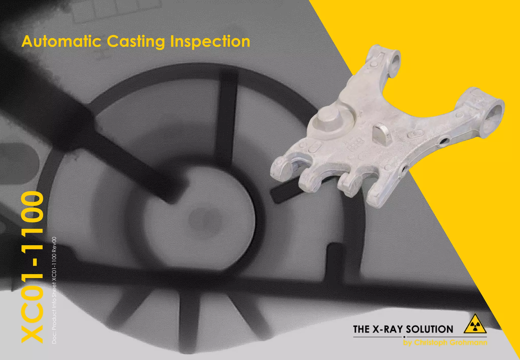 Automatic Casting Inspection | Info sheet XC01-1100 | PPT