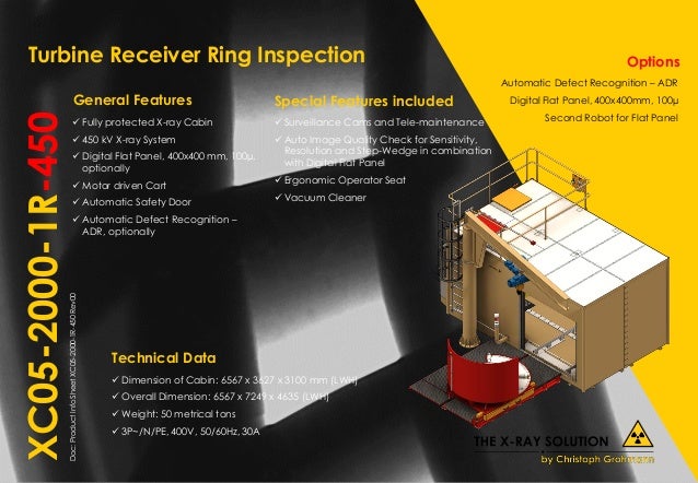 Turbine Receiver Ring Inspection | Info sheet XC05-2000-1R-450 | PDF