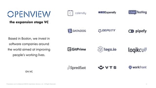 Product-Led Growth - Devon McDonald, OpenView Venture Partners | PPT