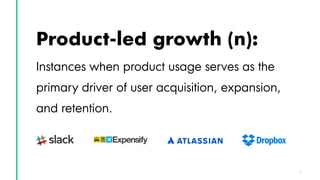 Product-Led Growth - Devon McDonald, OpenView Venture Partners | PPT