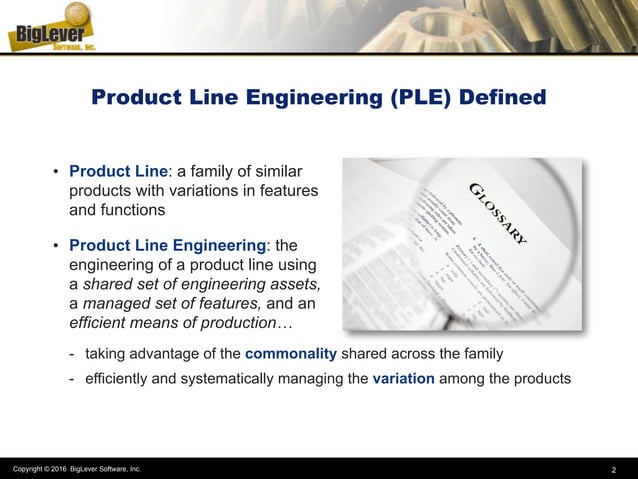 Product Line Engineering Meets PLM | PPT
