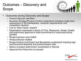 Product Management And Service Delivery Process - FlackVentures Example ...