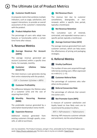Product Metrics | PDF