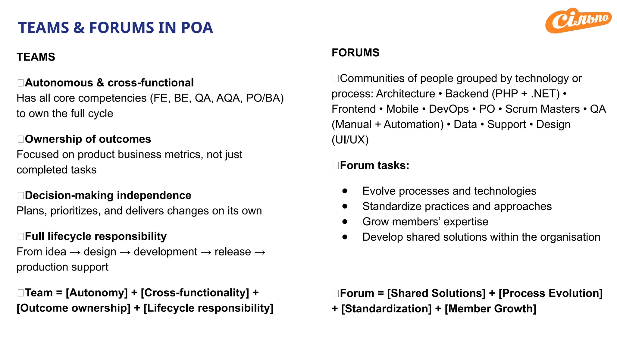 "Product-Oriented Architecture as a company scaling strategy or an ...