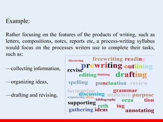 Product oriented syllabus | PPTX