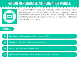 Product Return Merchandise Authorization (RMA) | PDF