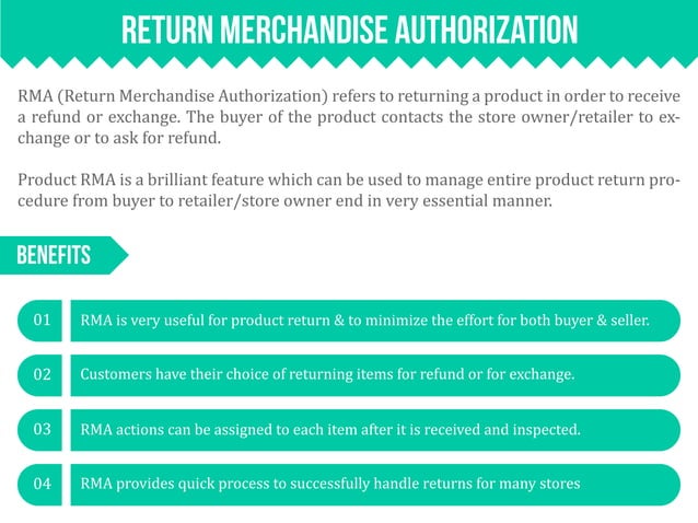 Product Return Merchandise Authorization (RMA) | PDF Product Return Merchandise Authorization (RMA) | PDF