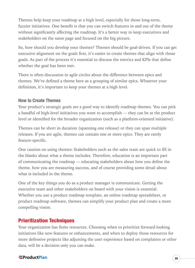 Product roadmap-guide-by-product plan | PDF
