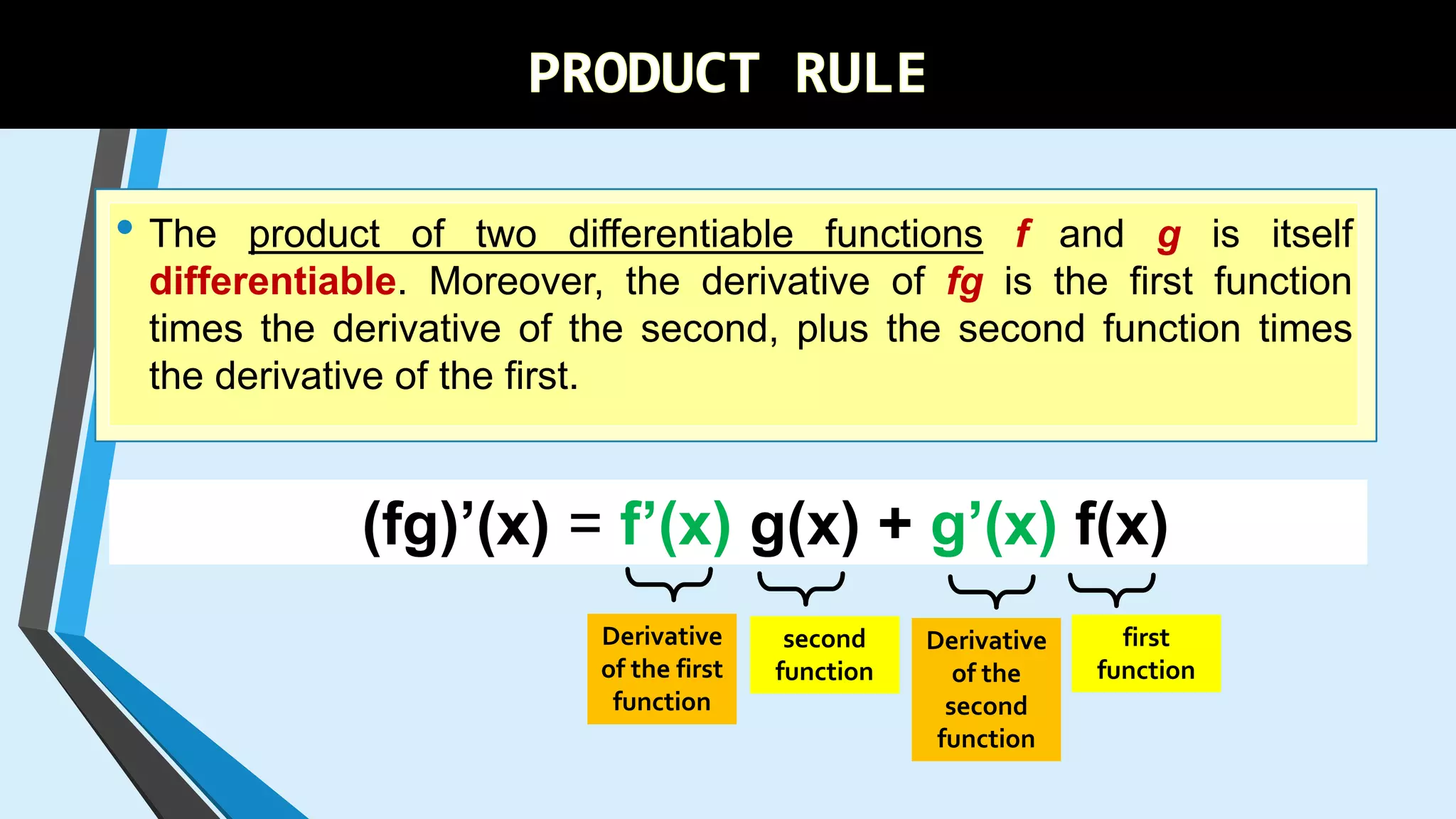 Product rule | PPTX