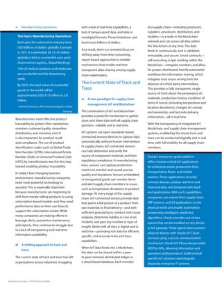 Product tracking and tracing with Blockchain and Internet of Things | PDF