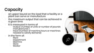 Product1 [4] capacity planning | PPTX