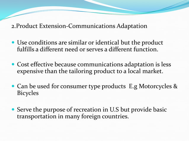 Product adaptation | PPTX